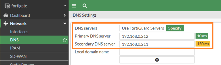 FortiGateのIPアドレス・DNS・デフォルトゲートウェイをCLIで設定 – guro_chanの手帳